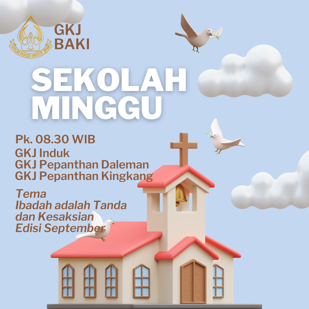 Sekolah Minggu GKJ Baki Edisi Agustus 2023